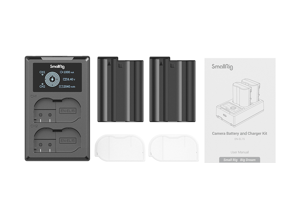 Smallrig 3820 Nikon EN-EL15 Batarya + Şarj Kiti - Godox Türkiye Resmi Internet Mağazası