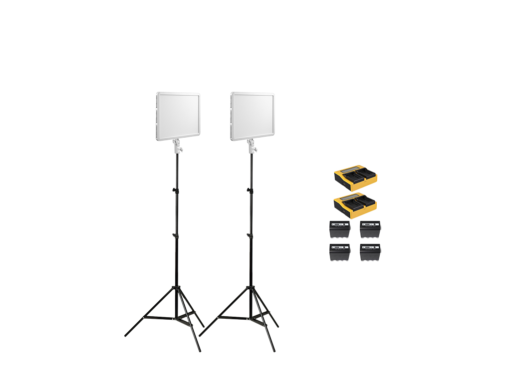 Godox P260C Pro Bi-Color LED Panel Video Işığı 2'li Kit - Godox Türkiye ...