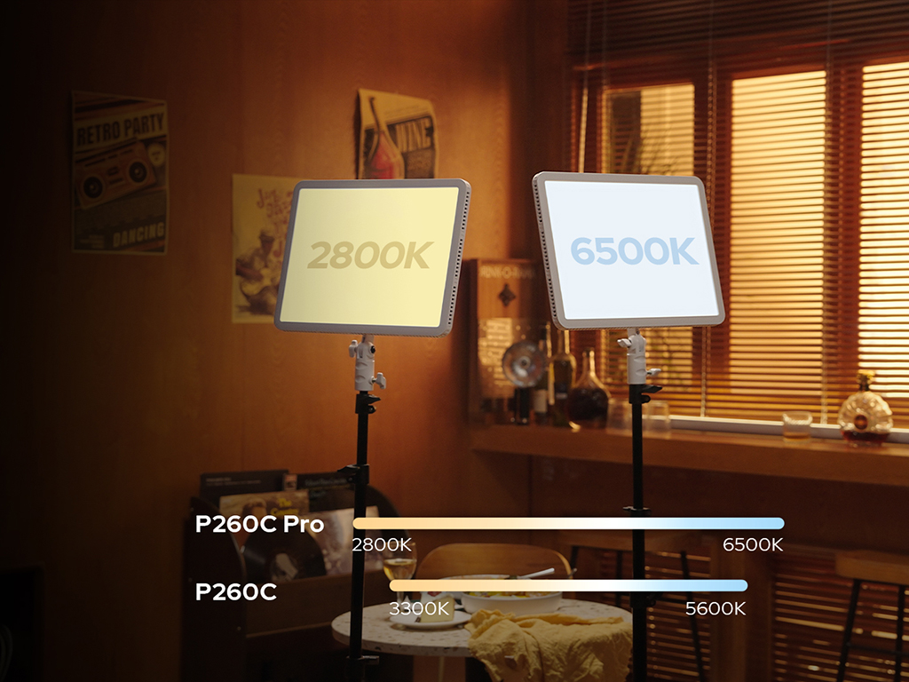 Godox P260C Pro Bi-Color LED Panel Video Işığı 2'li Kit - Godox Türkiye ...