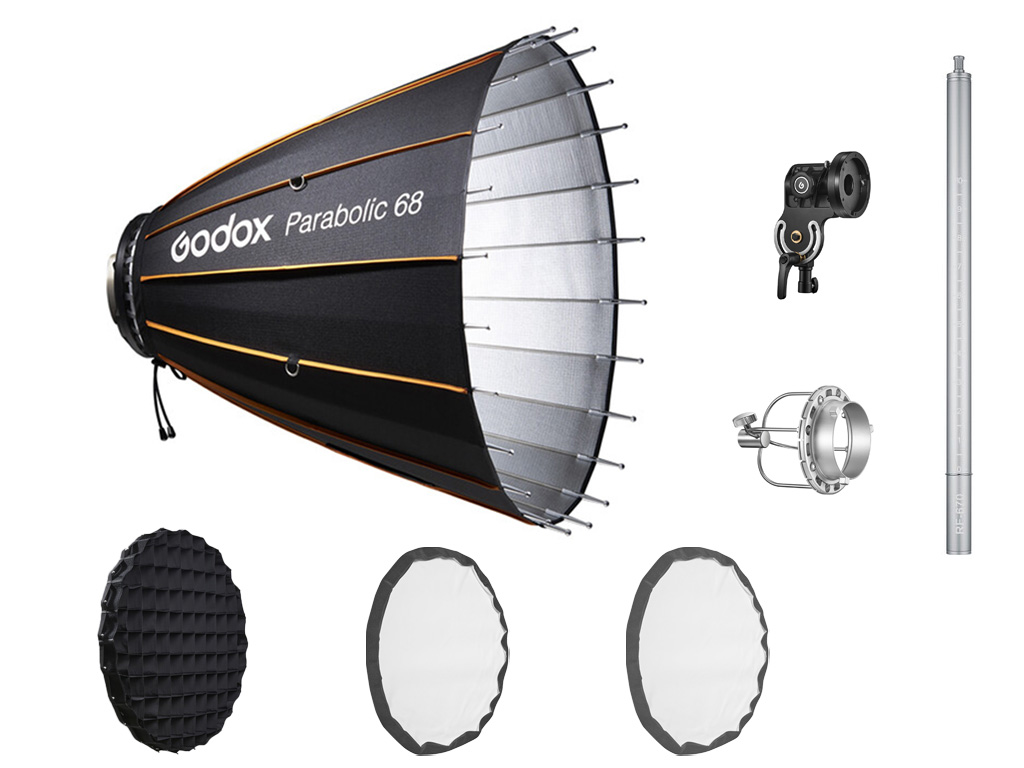Godox Parabolik68 Softbox Godox Mount Kit (9 Parça) - Godox Türkiye ...