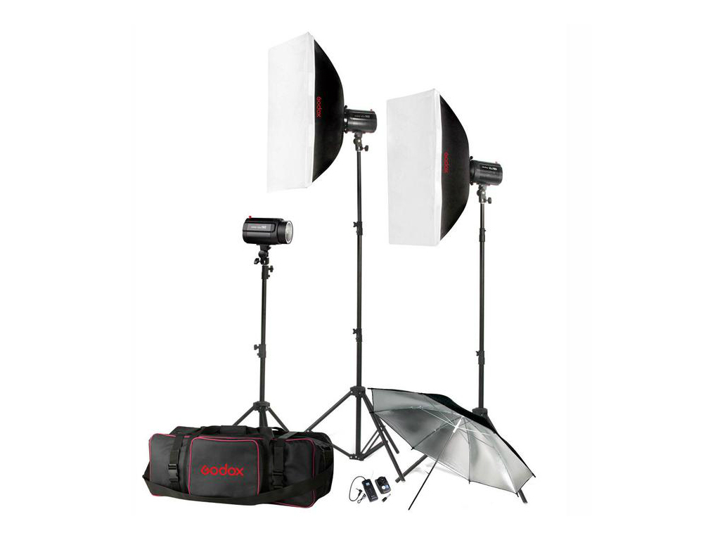 Godox H160-B 160Watt 3'lü Mini Paraflaş Kit - Godox Türkiye Resmi ...
