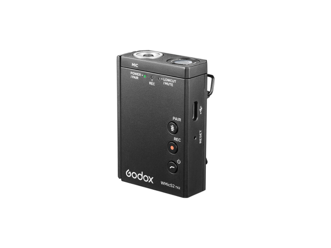 Godox WMicS2 Kit Telsiz Mikrofon - Godox Türkiye Resmi Internet Mağazası