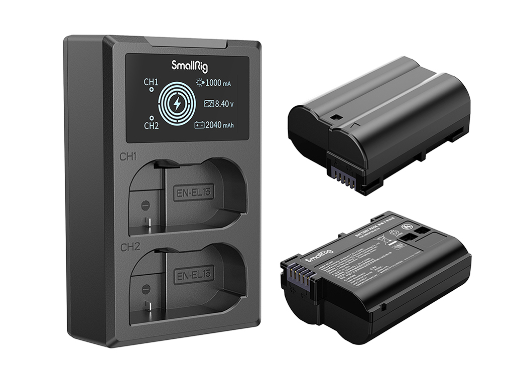 Smallrig 3820 Nikon EN-EL15 Batarya + Şarj Kiti - Godox Türkiye Resmi Internet Mağazası